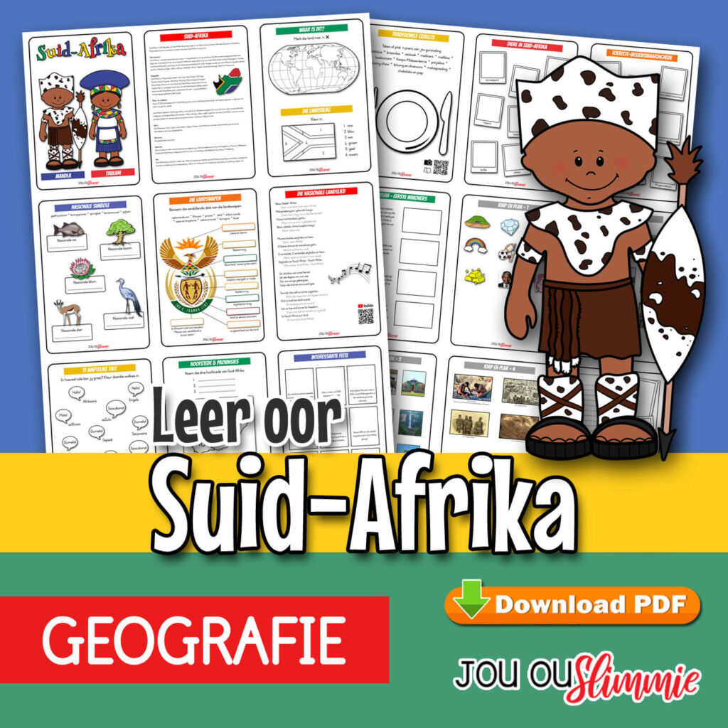 Leer oor Suid-Afrika | Werkboek - Jou Ou Slimmie