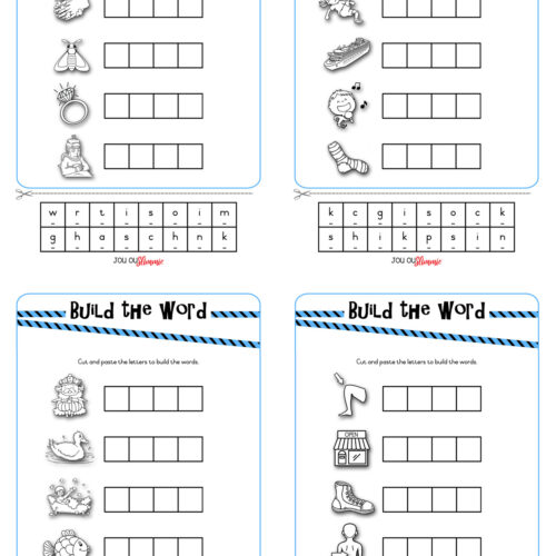 Build the Words | Consonant Digraphs - Jou Ou Slimmie