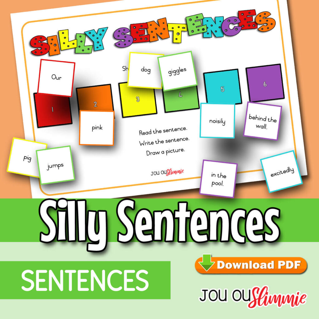 Silly Sentences - Jou Ou Slimmie
