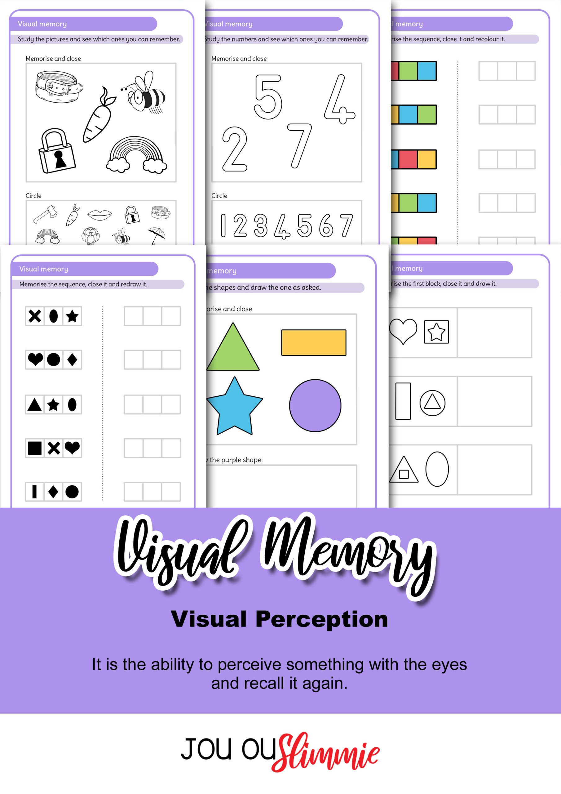 Visual Perception | LARGE Set - Jou Ou Slimmie