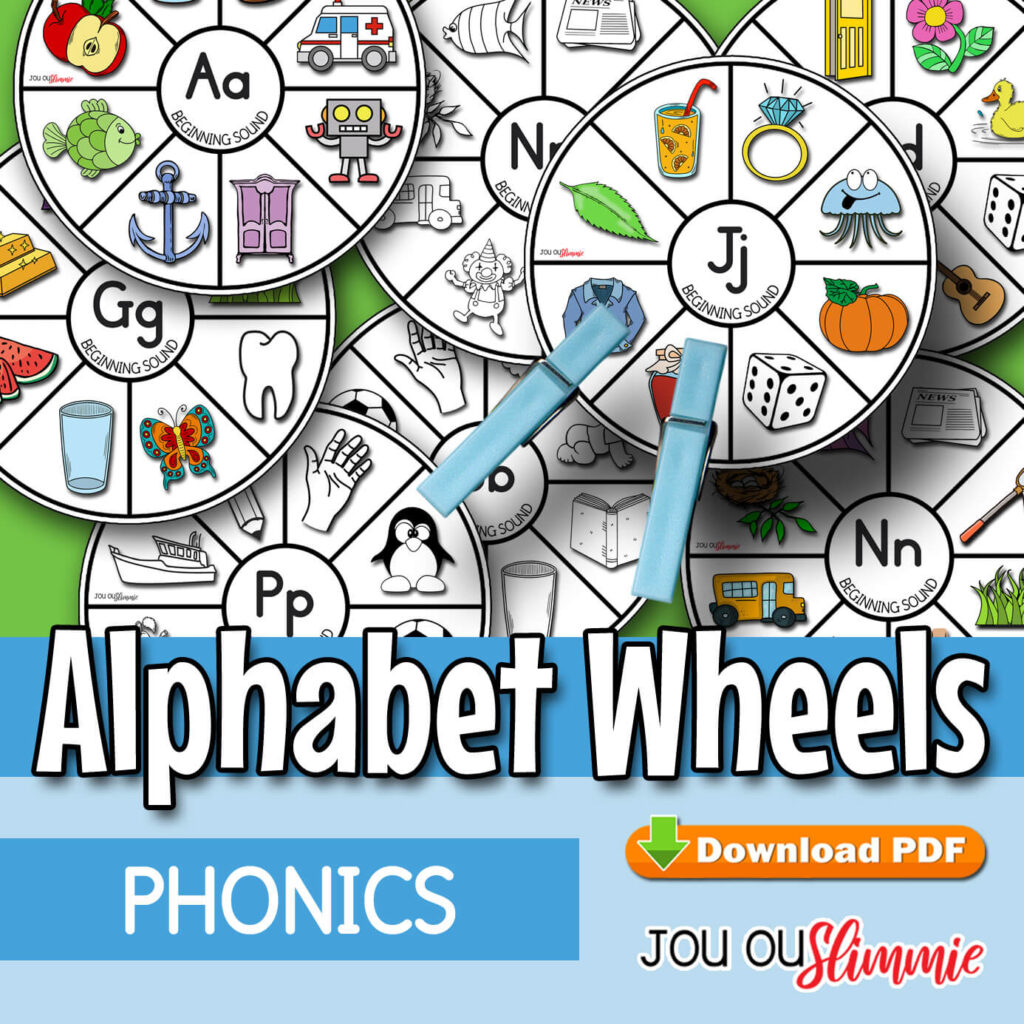Alphabet Wheels - Jou Ou Slimmie