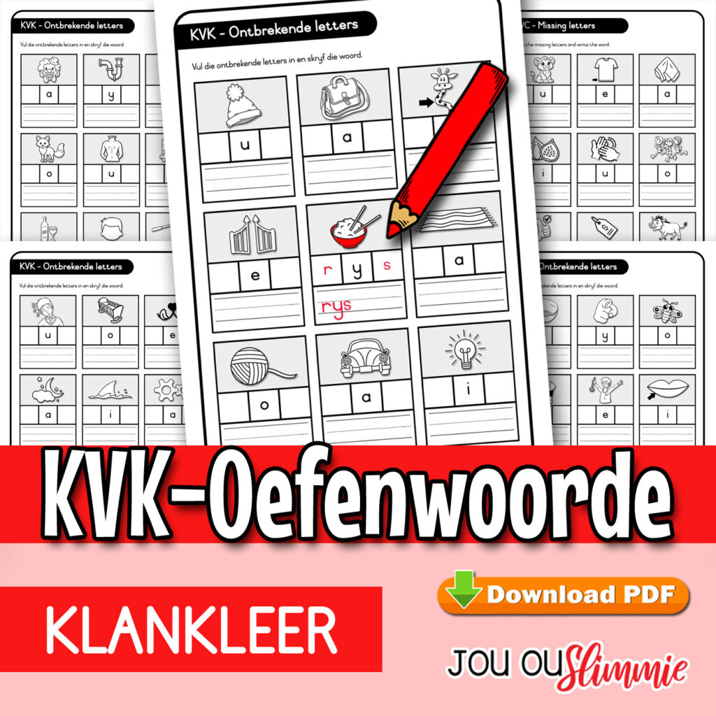 Afrikaans - Graad 1-3 Archives - Jou Ou Slimmie