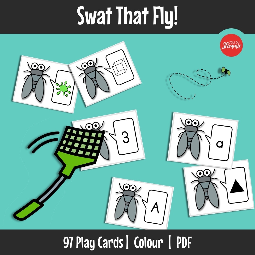 Swat That Fly! Letter, Number and Shape Recognition - Jou Ou Slimmie